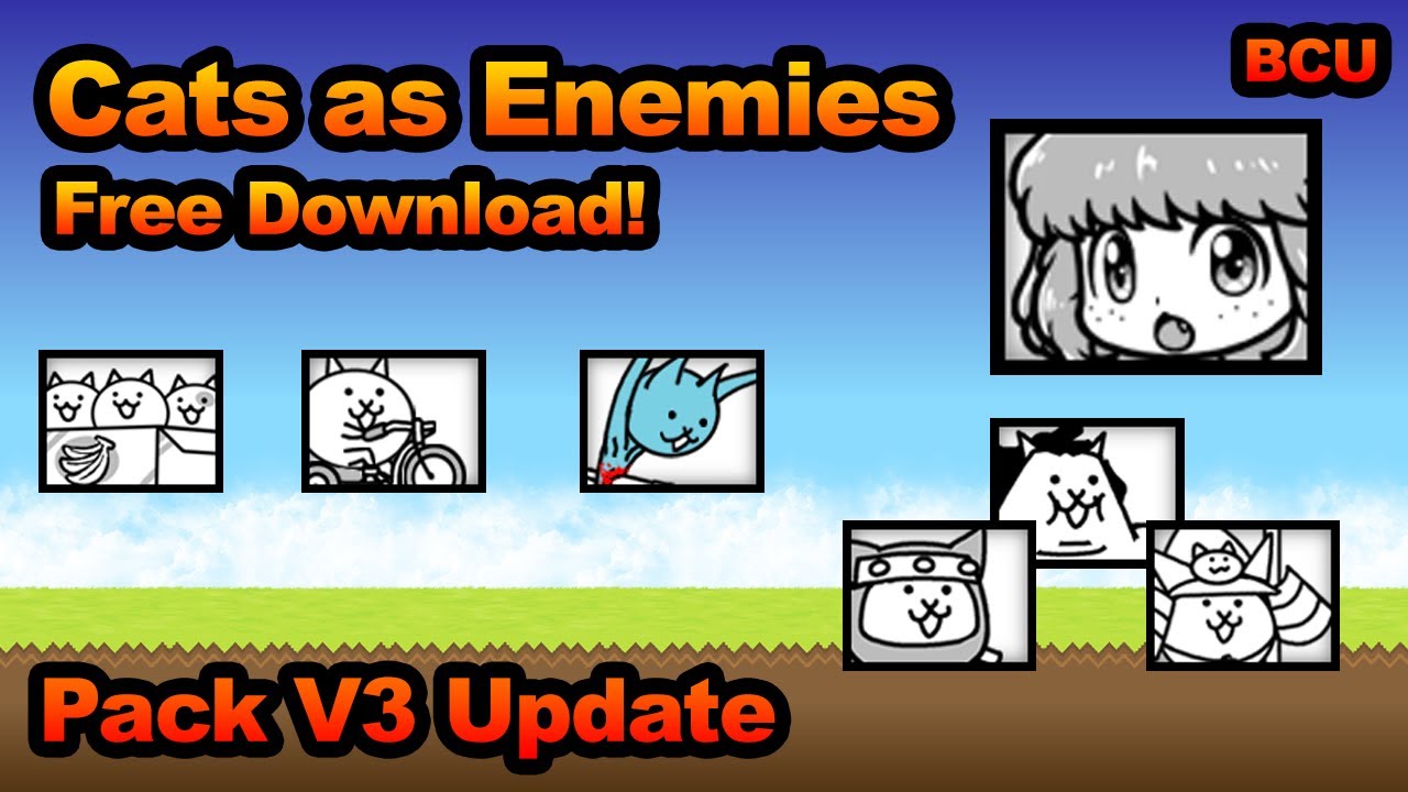 Battle Cats Ultimate - Cat as Enemies Pack V3 Update Download - YouTube