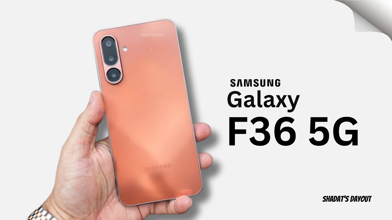 Samsung Galaxy F36 First Look, Features, Specs, Release Date - YouTube