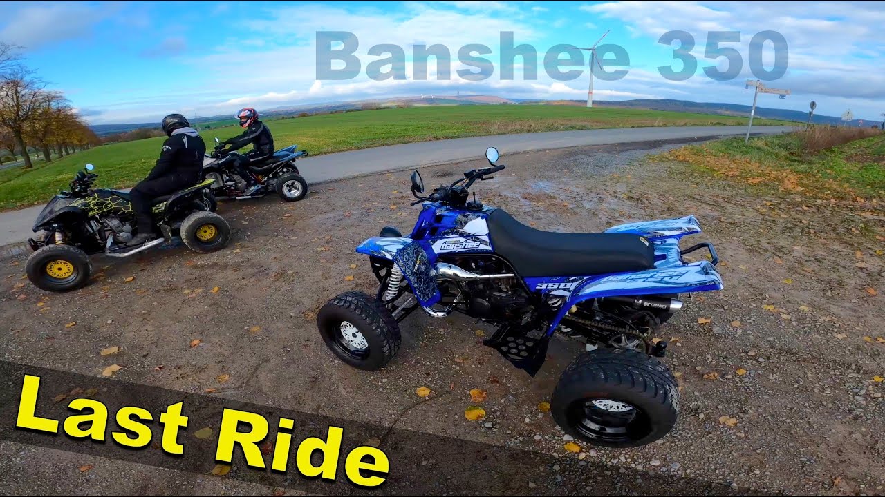Letzte Fahrt Banshee 2023 / QUAD-VLOG TOXIQTIME 4K - YouTube