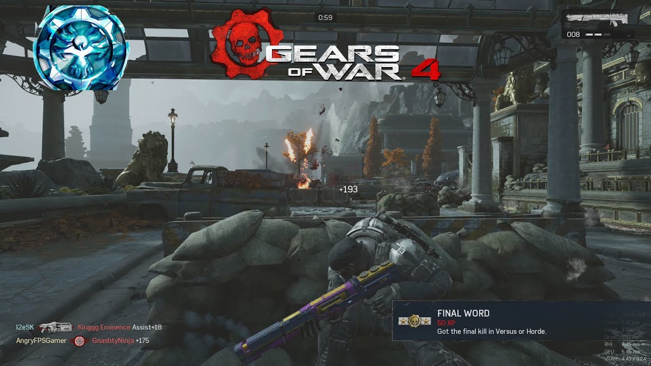 Ranked Diamond TDM Match #57 | Gears Of War 4 Gameplay - YouTube