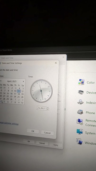 how to set date and time in windows easily | how to set date and time in windows #shorts #pc # ...