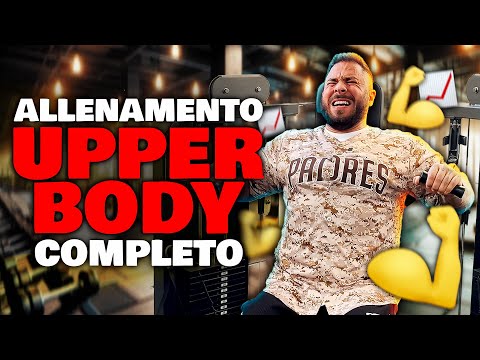 LA MIA NUOVA SCHEDA DI ALLENAMENTO! UPPER BODY