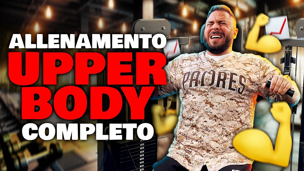 LA MIA NUOVA SCHEDA DI ALLENAMENTO! UPPER BODY - YouTube