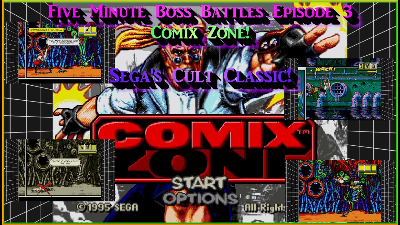 Comix Zone! Sega's Cult Classic! Five Minute Boss Battles Episode 3 ...