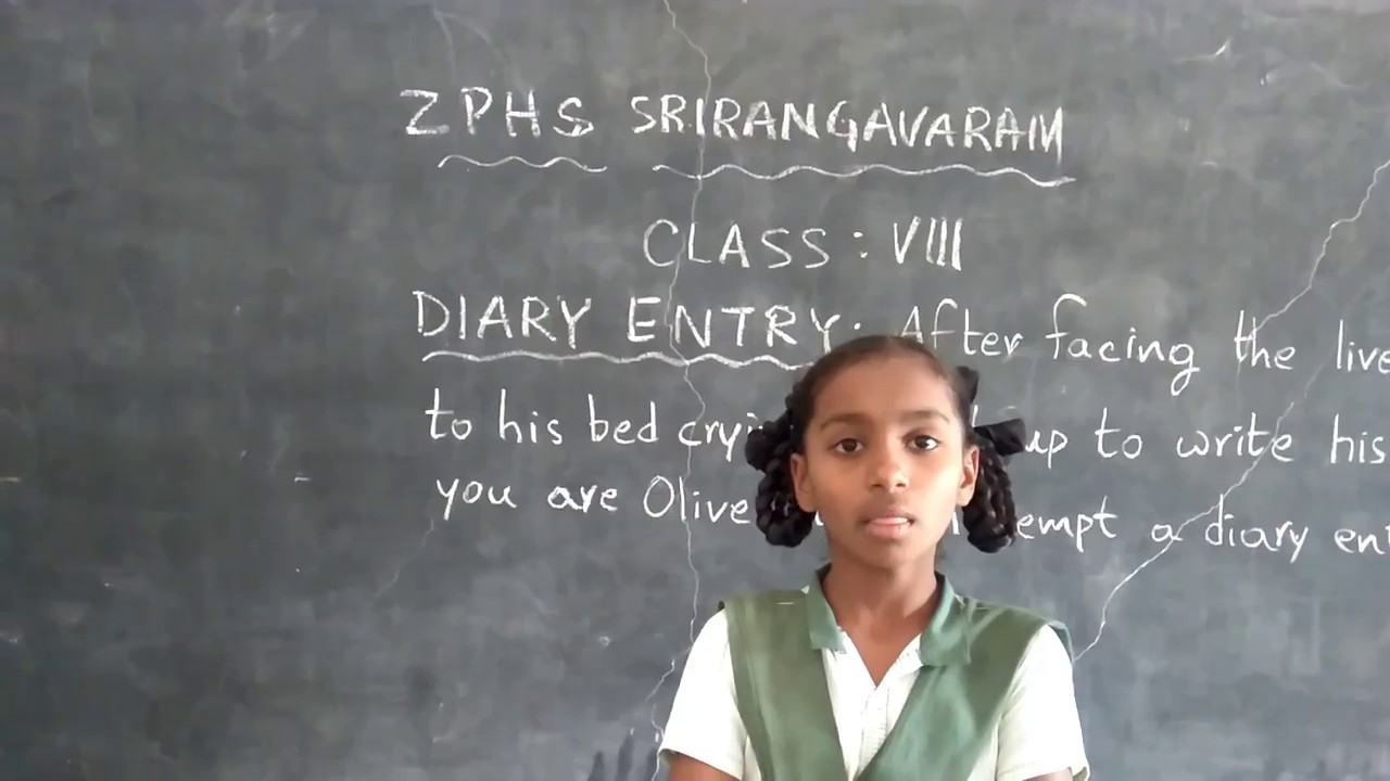 Oliver's Diary Entry - YouTube