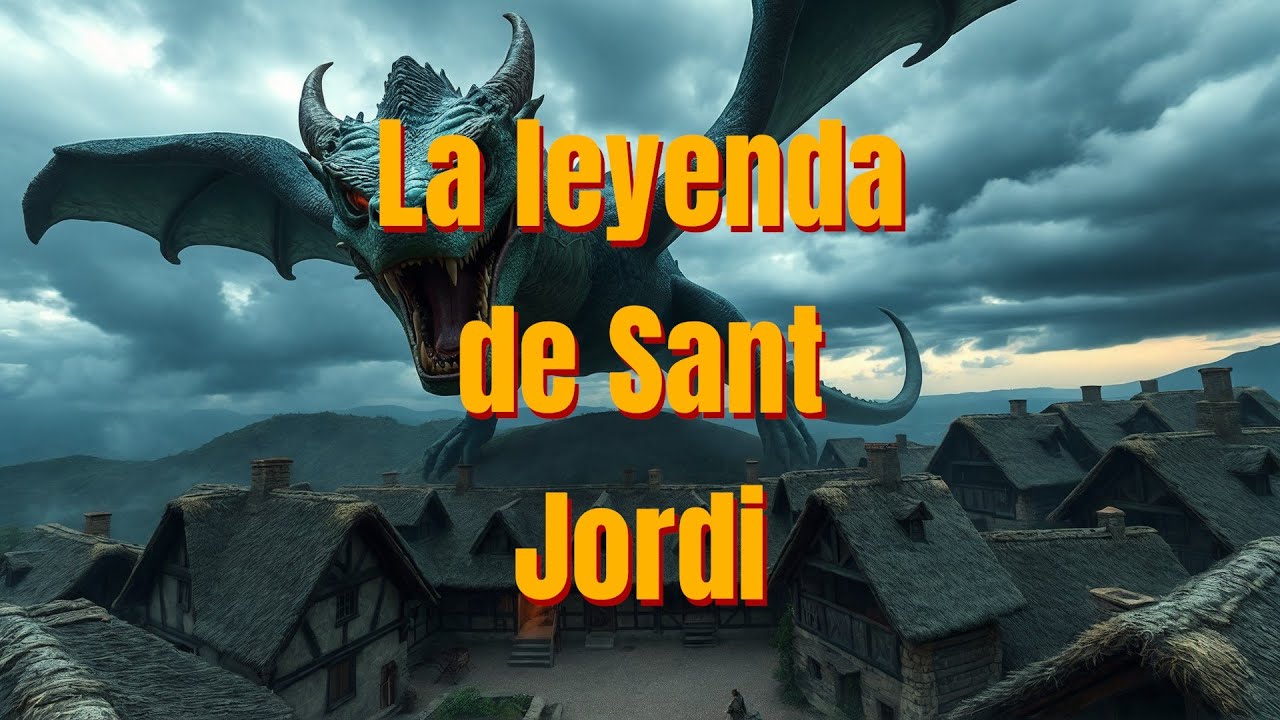 La LEYENDA de SANT JORDI (San Jorge) y la Diada en Cataluña. - YouTube
