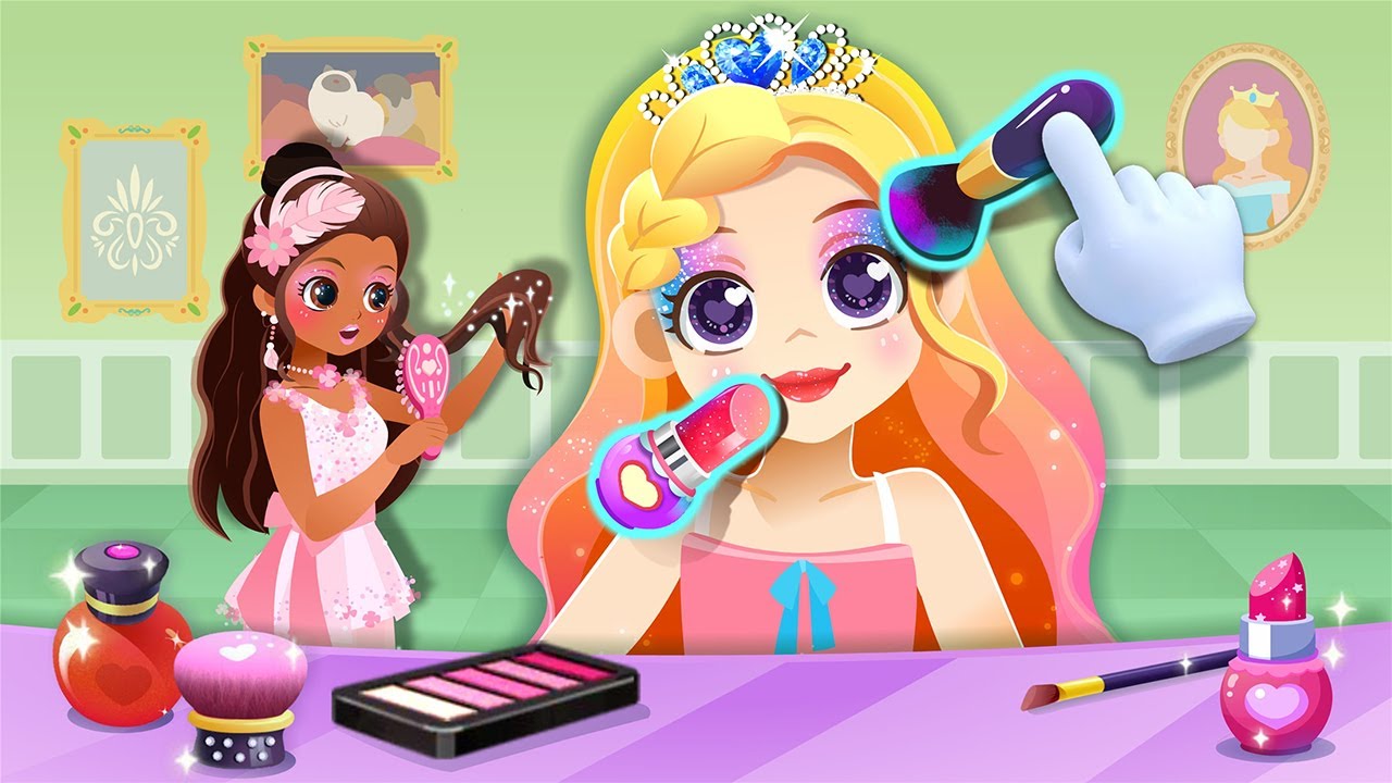 Little Panda: Princess Makeup | for a party | Gameplay Video | BabyBus ...