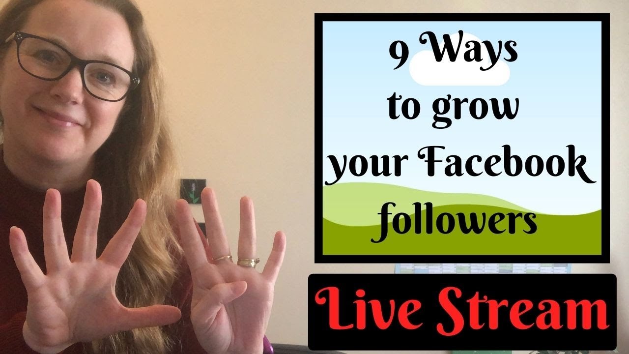 9 Ways to grow Facebook followers - YouTube
