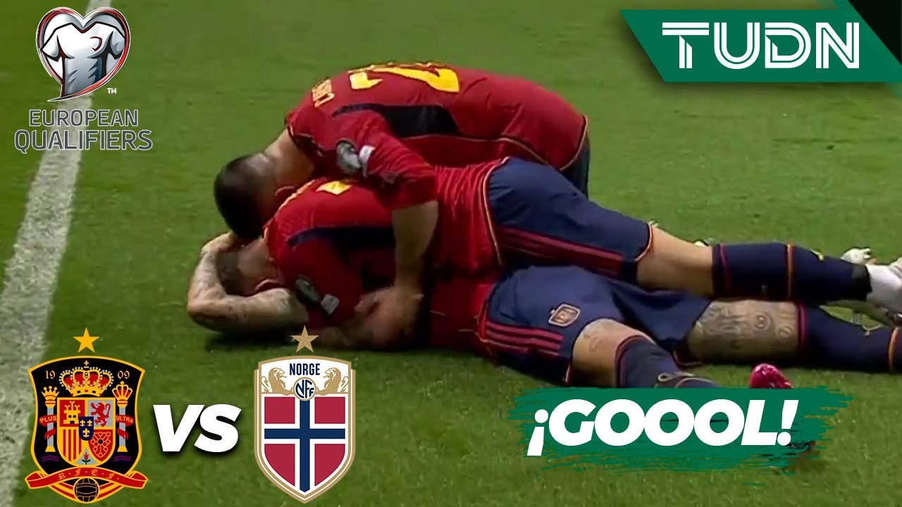 ¡DON JOSELU! España anota el 2-0 | España 2-0 Noruega | UEFA Qualifiers ...