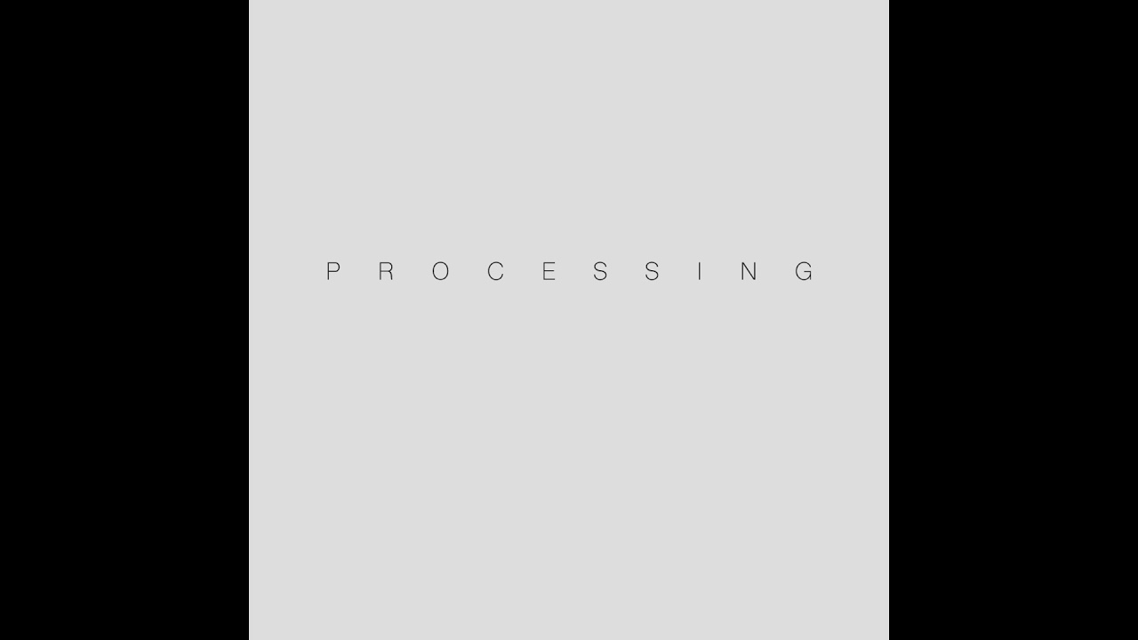 XII - Processing [02] - Beau Finley - YouTube