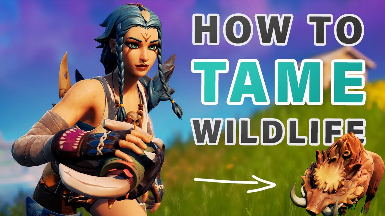 How to Tame Wildlife with Hunter's Cloak Fortnite - YouTube