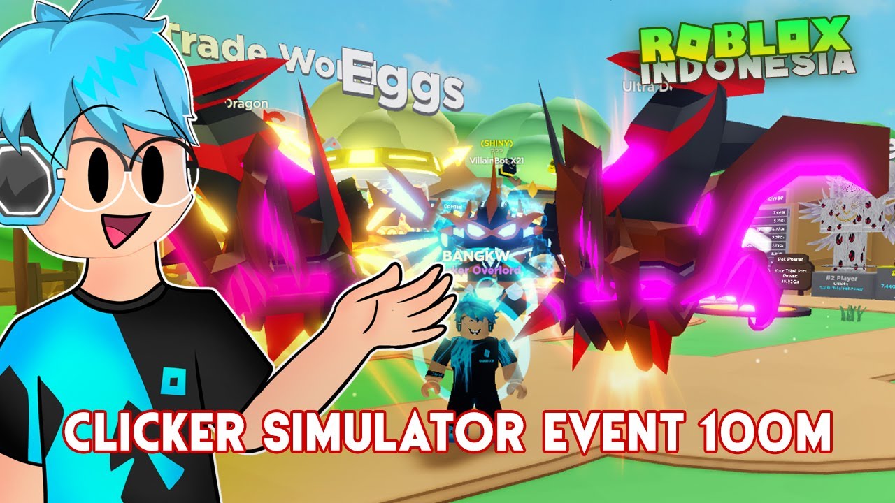 CARI KEBERUNTUNGAN DI CLICKER SIMULATOR EVENT 100M UPDATE - YouTube