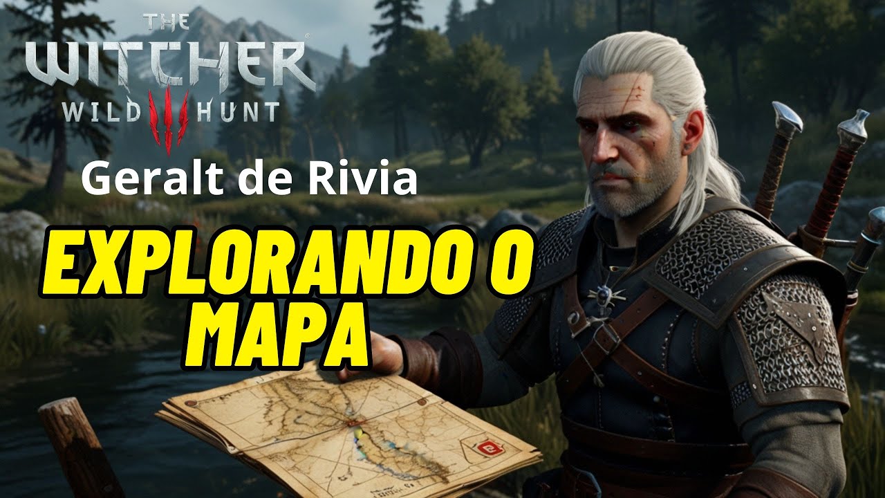 Geralt de Rivia Explorando o mapa - YouTube