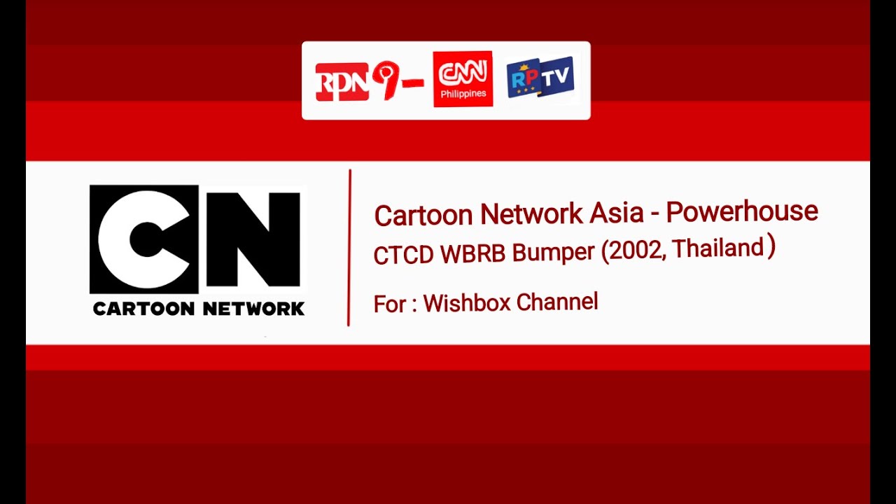 Cartoon Network Asia - Powerhouse CTCD WBRB Bumper (2002, Thailand ...