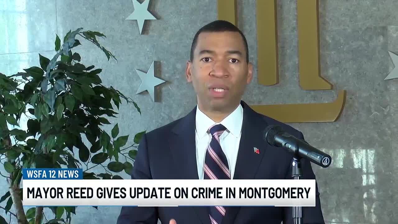 Mayor Reed gives update on crime in Montgomery - YouTube