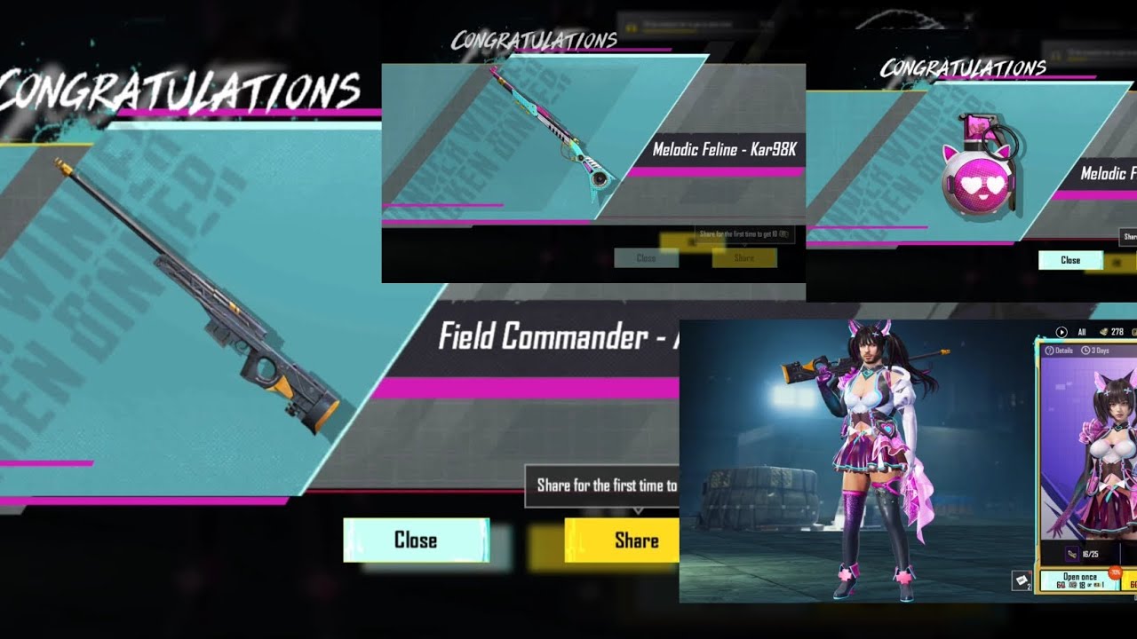 Unlocking Rarest PUBG Skins! AWM & Kar98k Premium Crates - YouTube