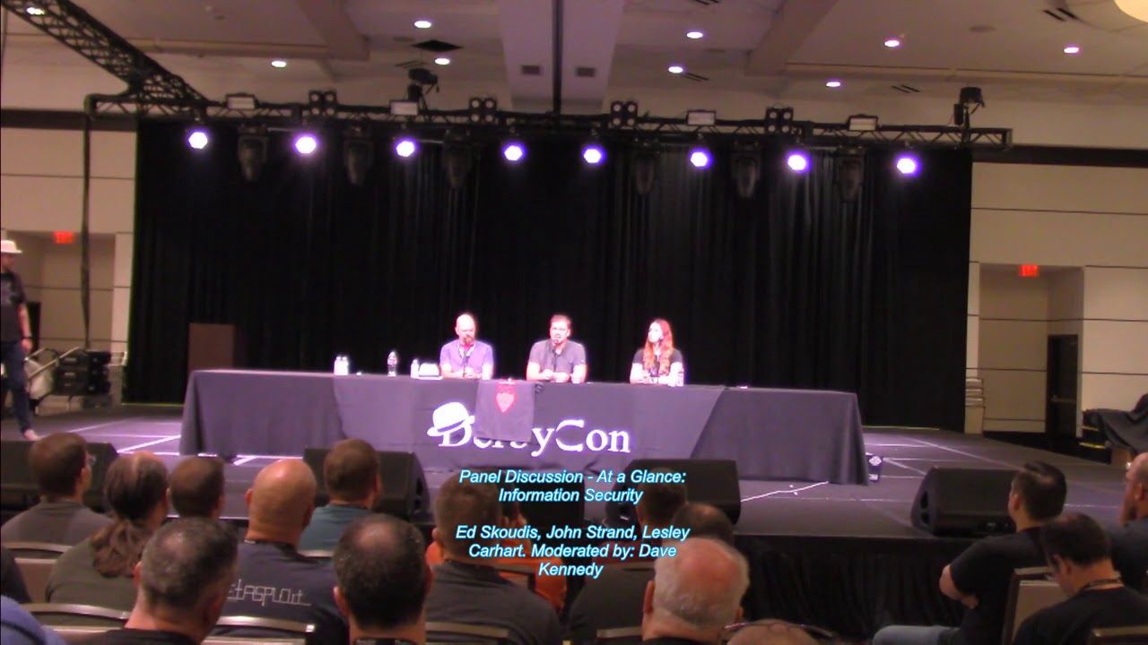 Keynote 01 Panel Discussion At a Glance Information Security Ed Skoudis ...