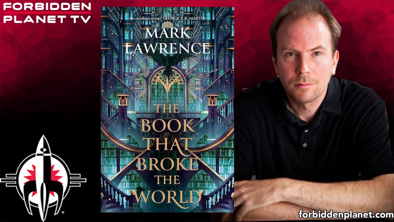 Mark Lawrence Introduces THE BOOK THAT BROKE THE WORLD - YouTube