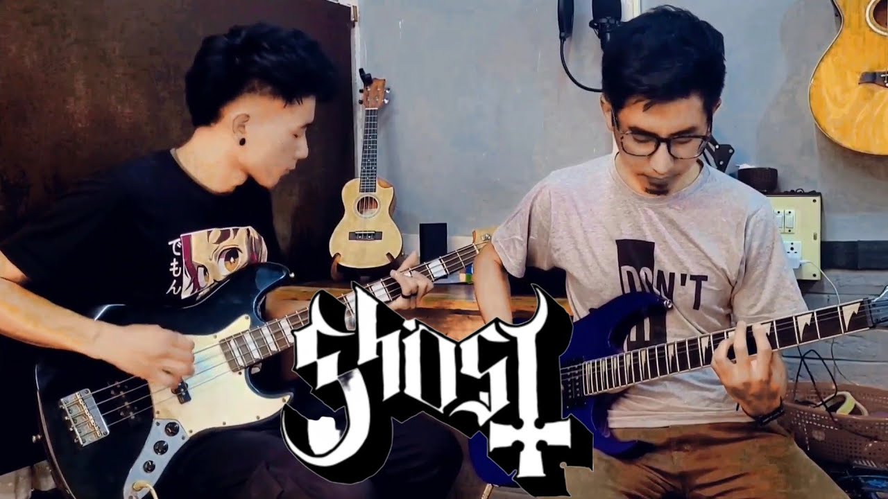 Square Hammer - Ghost | Guitar and Bass cover | Ado x Kevi - YouTube