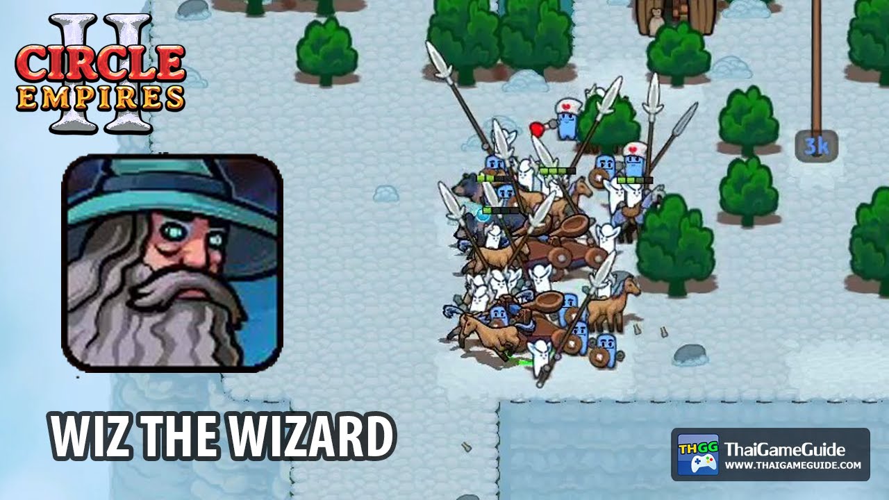 Wiz the Wizard Gameplay | Leader Showcase | Circle Empires 2 - YouTube