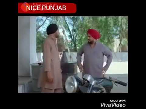PUNJABI MOVIE BAMBUKAT FUNNY SEEN //KARMJEET ANMOL AND AMMY VIRK //#NICE PUNJAB#//