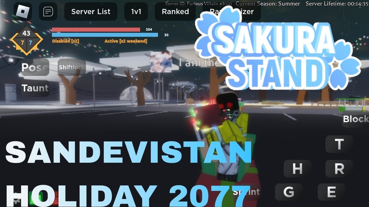SANDEVISTAN NEW SKIN HOLIDAY 2077 SKIN SAKURA STAND/LRON_VNMC - YouTube