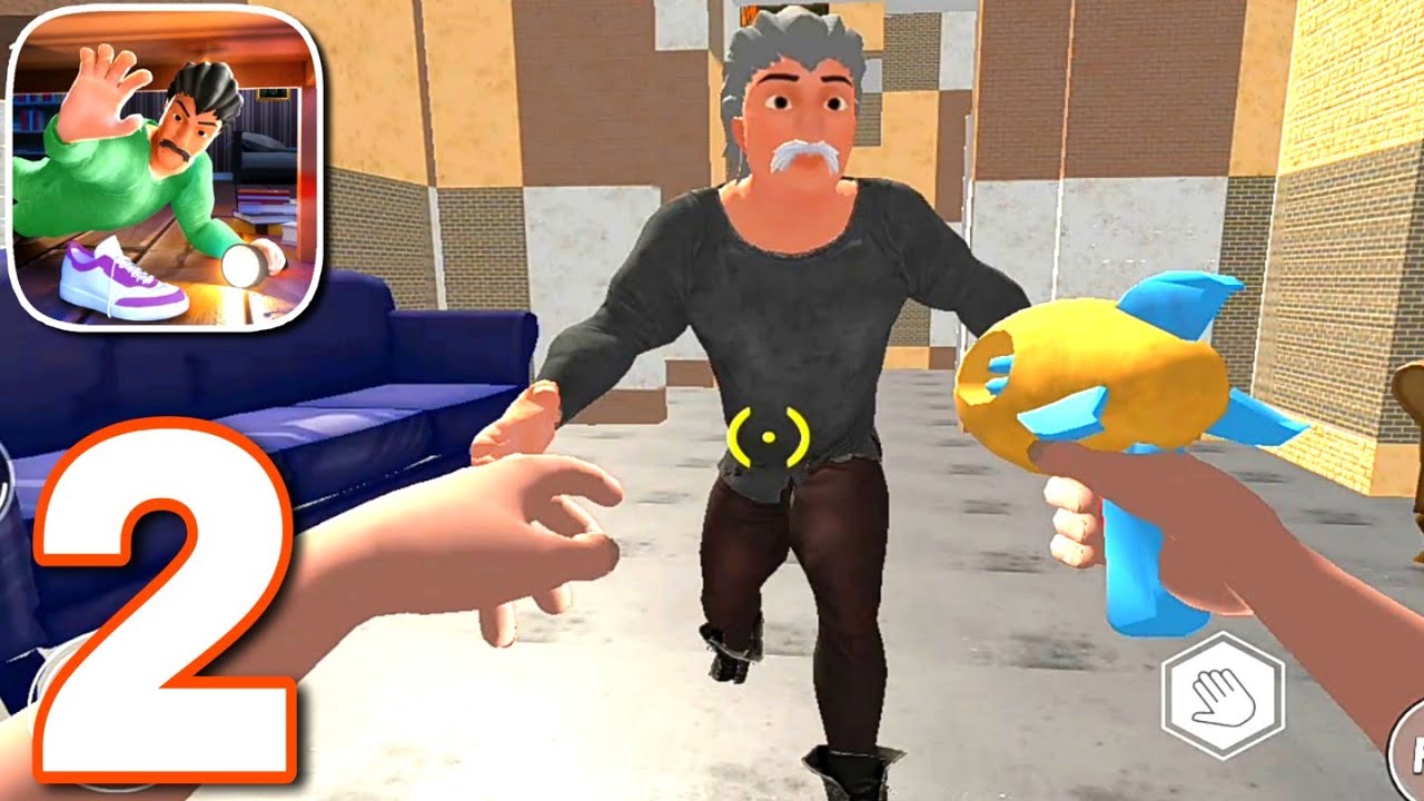 Hello Crazy Neighbor Game: Secret Family Escape 3D Gameplay Walkthrough ...