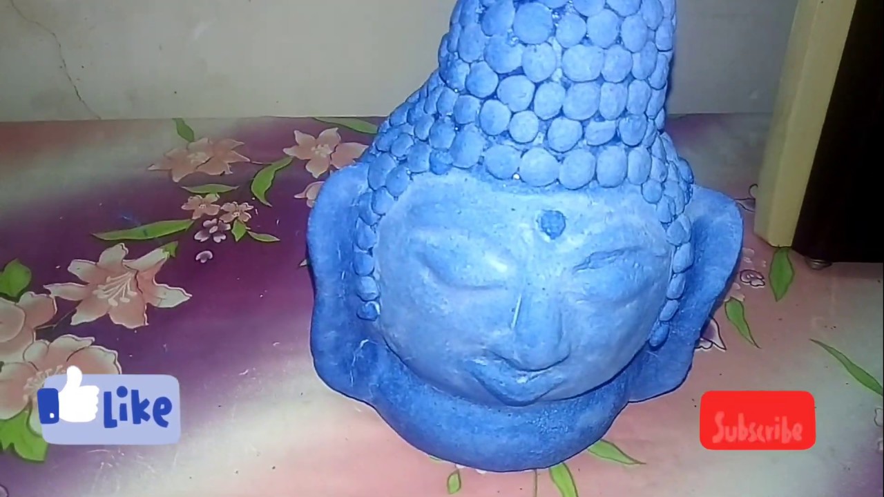 DIY: How To Make BUDDA From Plastic Bottle/My Creative World94 - YouTube