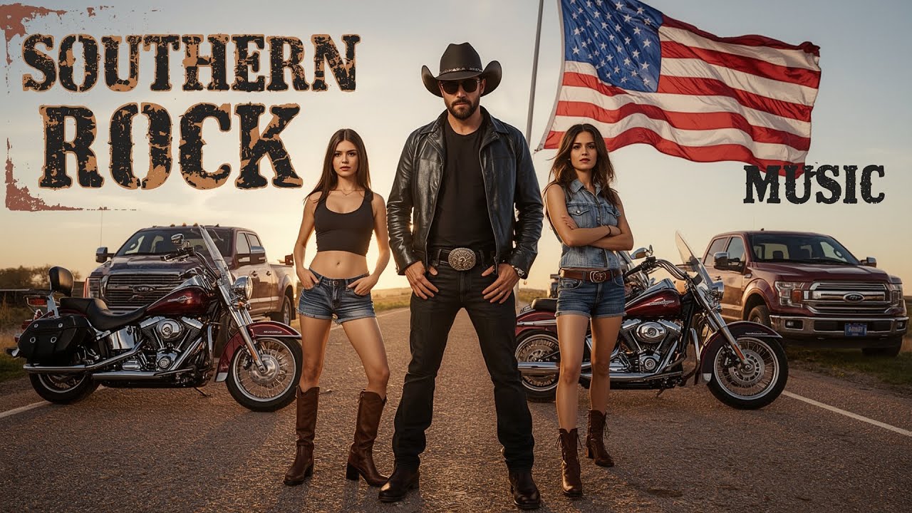 🎸 Best Southern Rock Redneck Music – Inspired by Lynyrd Skynyrd, ZZ Top ...