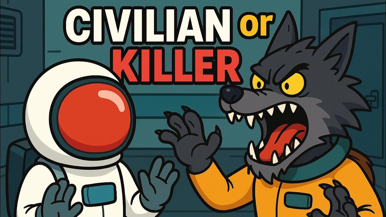 space Werewolf weplay killer and Civilian role gameplay - YouTube