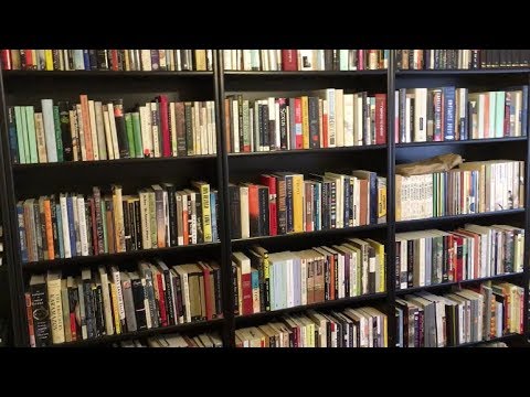Bookshelf Tour - YouTube