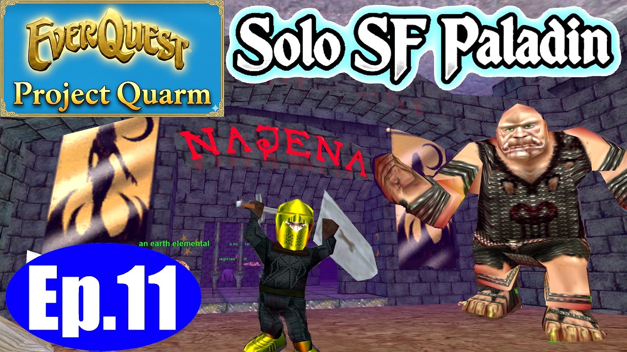 Everquest: Quarm | Solo Self Found Paladin Ep. 11 | GhoulBane & Najena ...