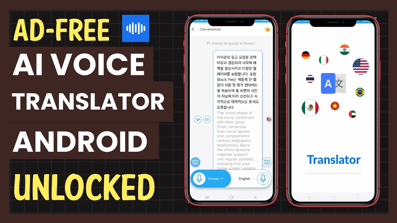 Best Free AI Voice Translator App for Android - YouTube