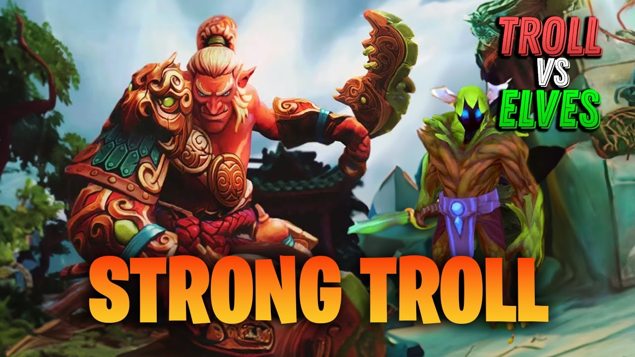 I don't Feel Elves in Troll VS Elves 3 (2023) - Dota 2 Custom 7.34b ...