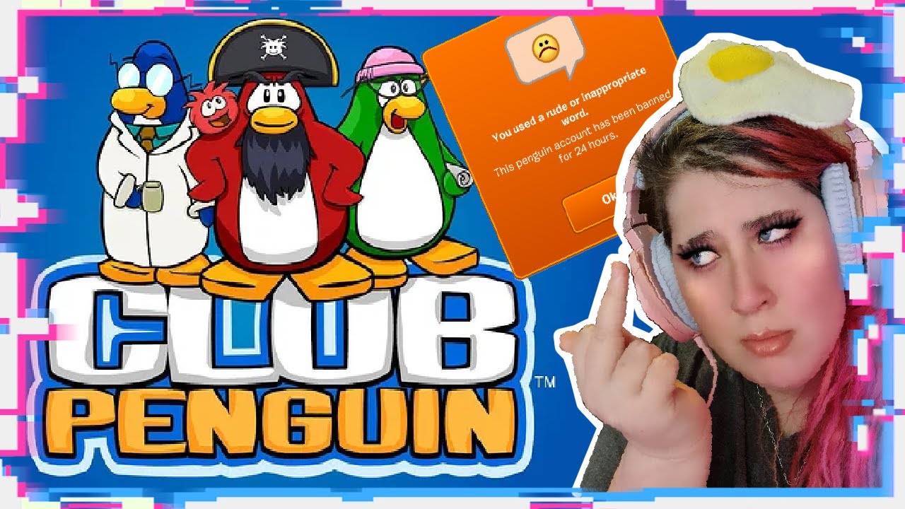 Speed run getting BANNED in CLUB PENGUIN! - YouTube