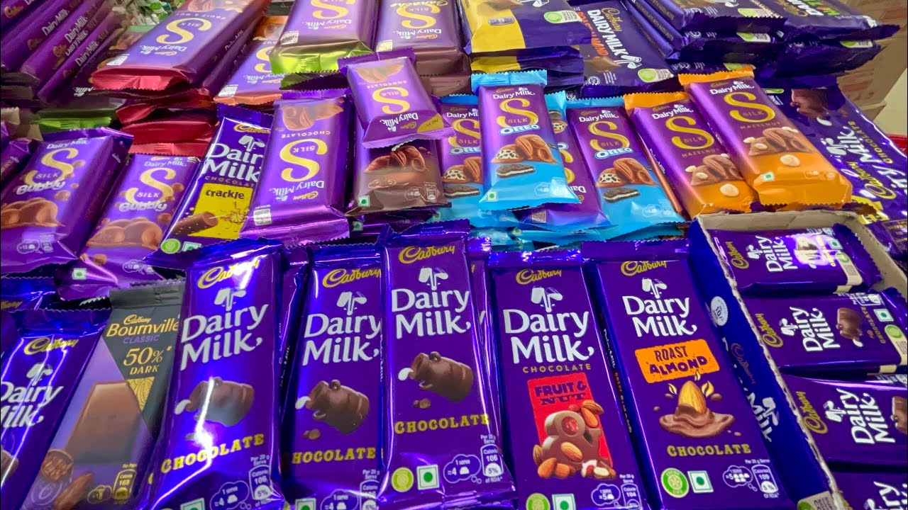 VARIOUS TYPES OF DIARY MILK 🍫🍬💞 - YouTube