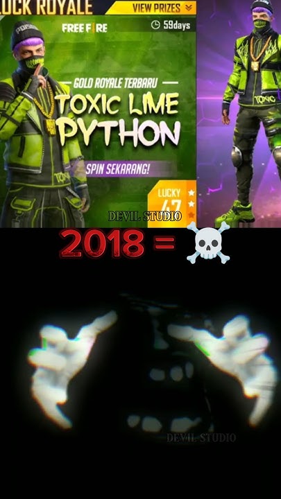 TOXIC LIME PYTHON BUNDLE ☠️ | #freefire #new #shorts #devilstudio ...