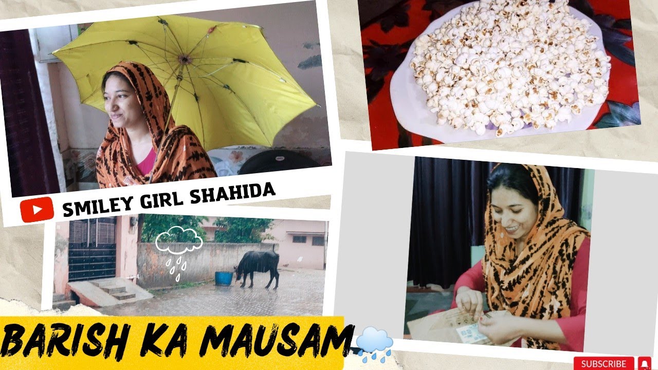 Subah Subah Barish Hui 🌧️🌧️ || Barish me aaya Parcel || Sunday special ...