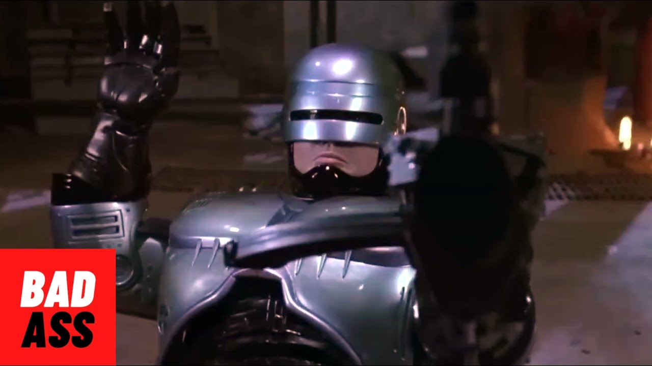 RoboCop Vs Robot Ninja Scene ｜ ROBOCOP 3 (1993) - YouTube