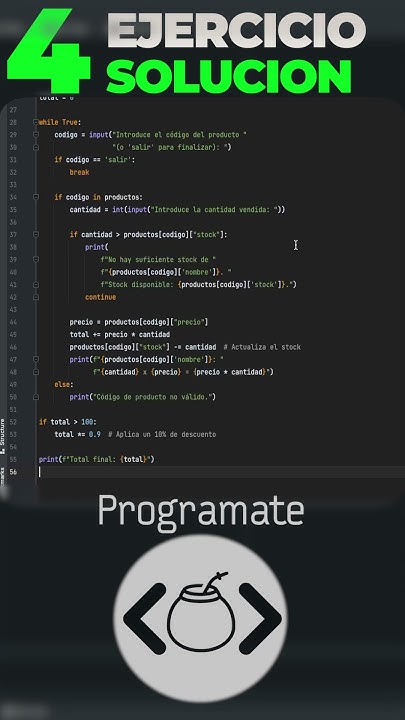 Ejercicio N°4 Serie De Python Solucion Shorts Python Computerlanguage Aprenderpython