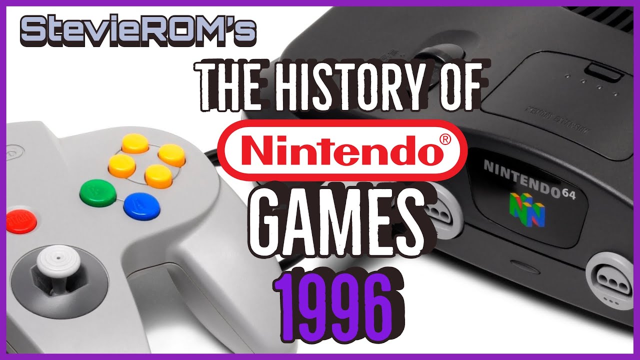 1996 N64 Games / The History of Nintendo - YouTube