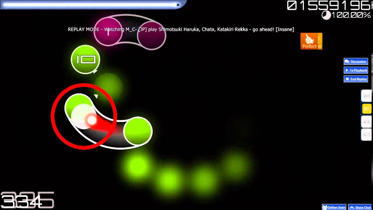 [osu!] go ahead! [Insane / Silver SS / HDPF] - YouTube