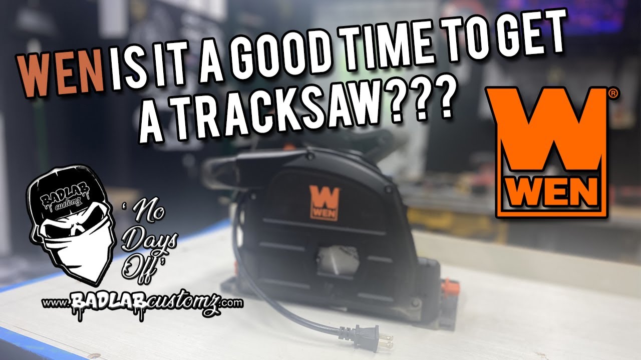 The WEN Tracksaw unboxed, we needed one! (Yes I have the hack!) - YouTube