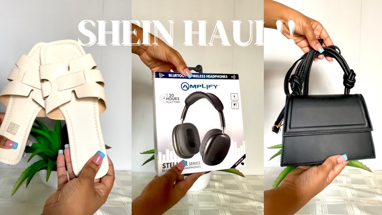 SHEIN ESSENTIALS HAUL AND NEW HEADPHONES!! - YouTube