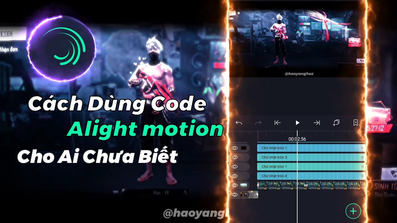 Hướng Dẫn Cách Nhập Code Alight motion Dễ Dàng - YouTube