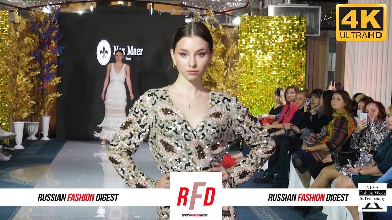 Naz Maer 4K Neva fashion week 1 - 3 October St. Peterburg 2021 - YouTube