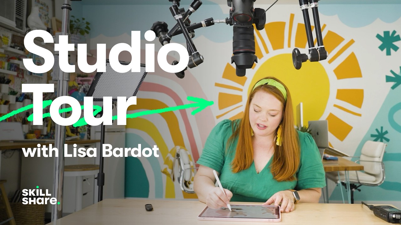 Lisa Bardot’s Garage Studio Tour - YouTube