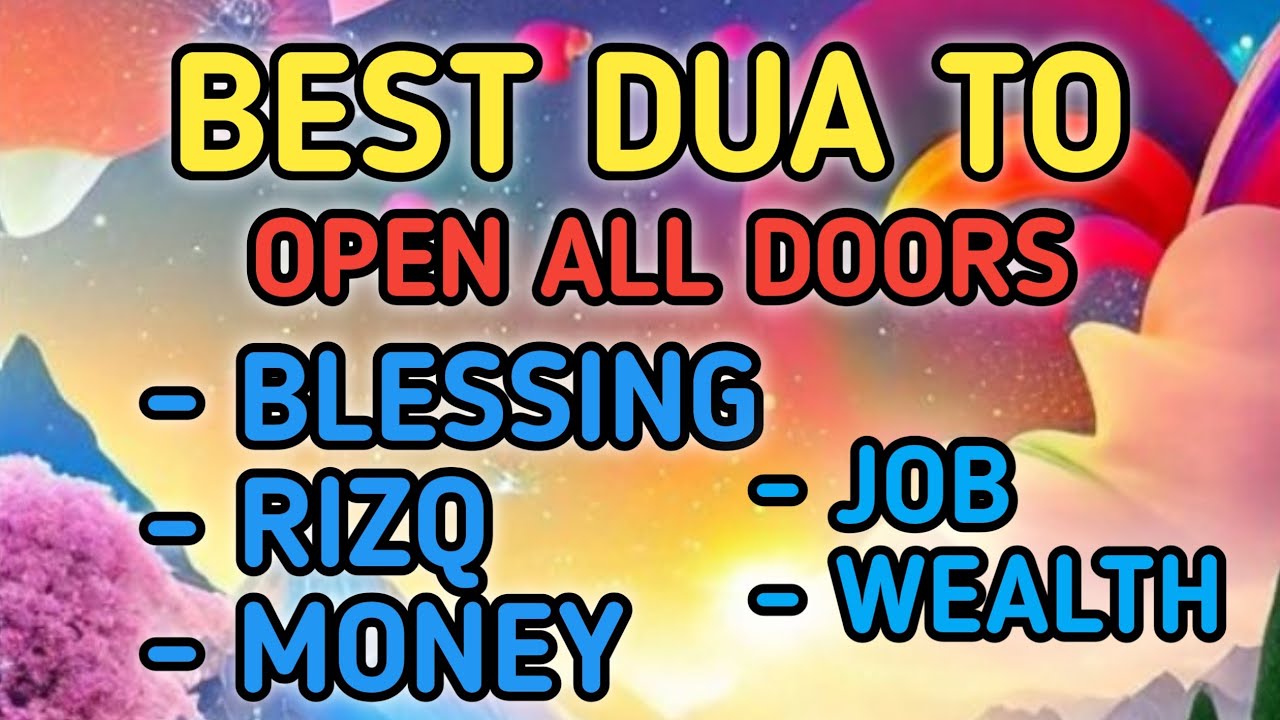 Amazing Dua For Wealth Money, Business Provision, Job, Insha Allah ...