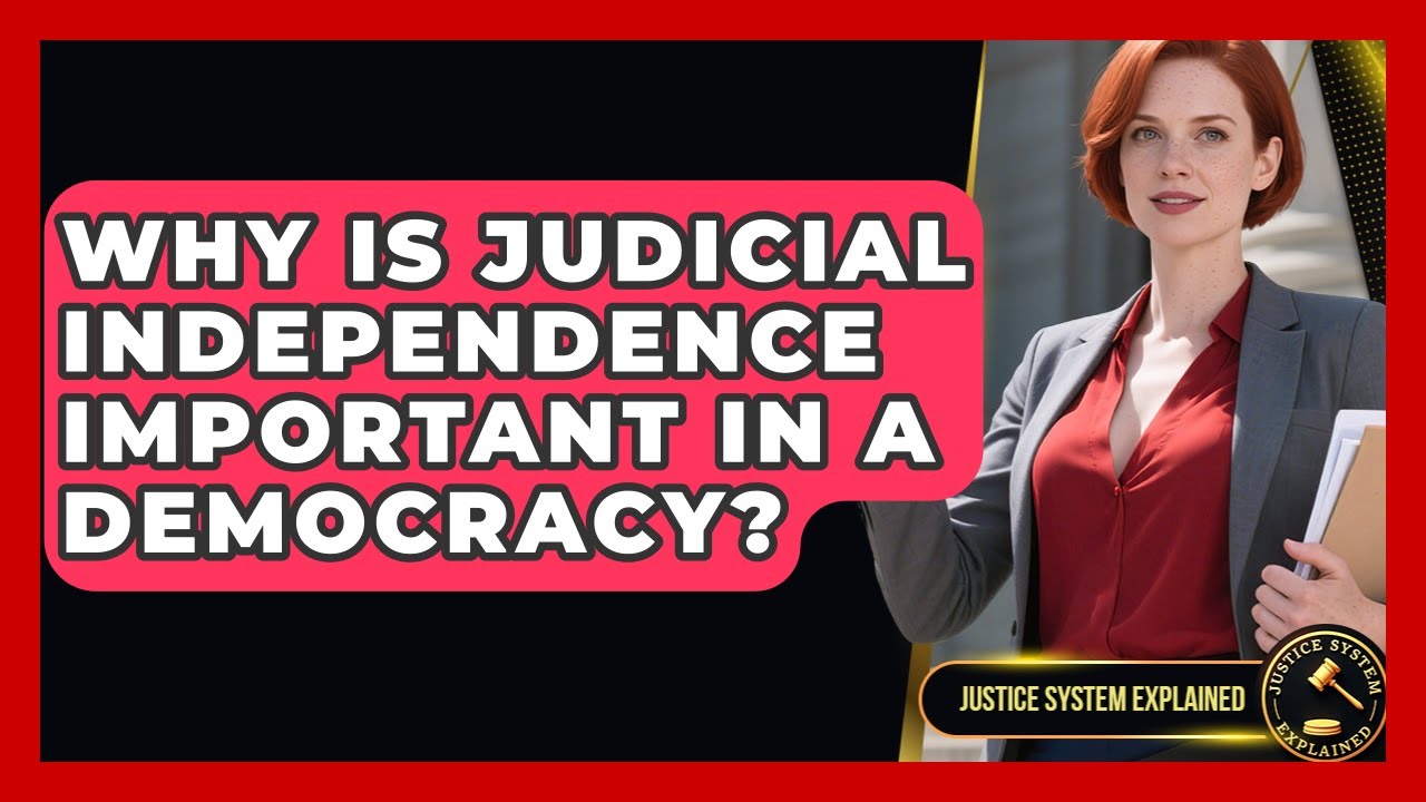 Why Is Judicial Independence Important in a Democracy? - Justice System ...