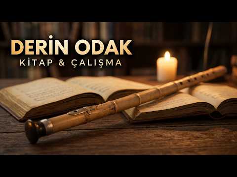 Kitap Okuma ve Ders Çalışma İçin Ney Müziği | Mum Işığında 2 Saat 20 Dakika